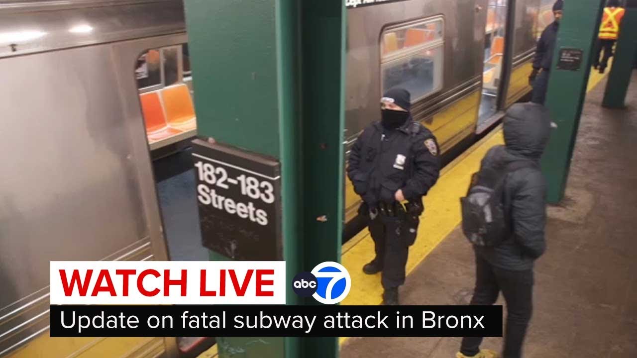 LIVE | Update on fatal subway attack in Bronx - YouTube