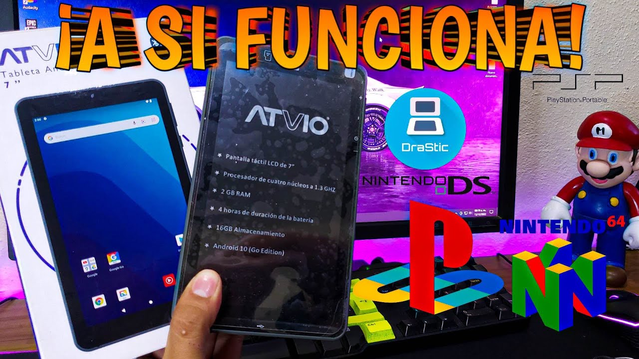Prueba de rendimiento TABLET ATVIO DE 7" - A si corre emuladores de ...