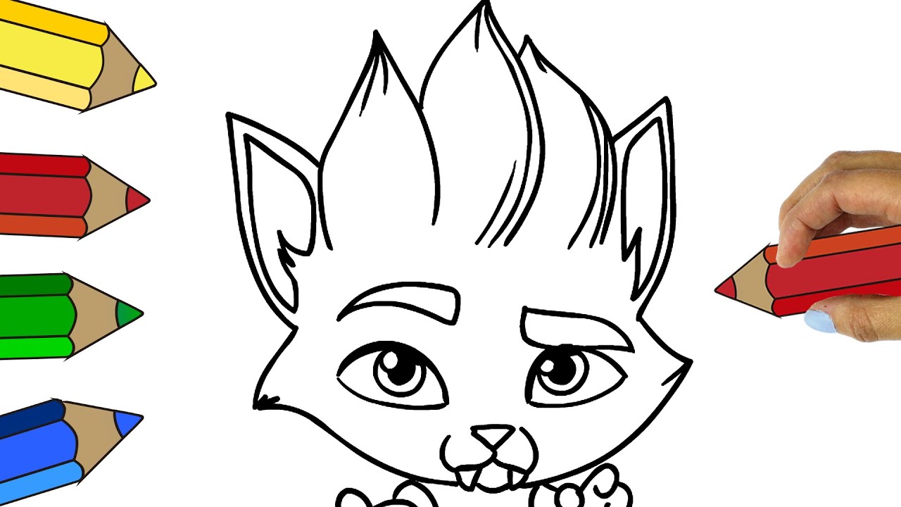 Como dibujar y pintar al LOBO HOWLER de Supermonstruos -How to Draw ...