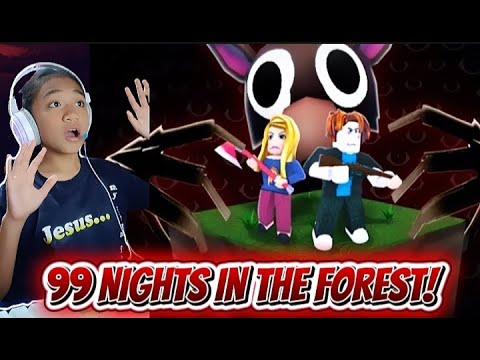 99 NIGHTS IN THE FOREST! | Roblox | NAKAKA INTENSE LARO NATO HAhaha ...