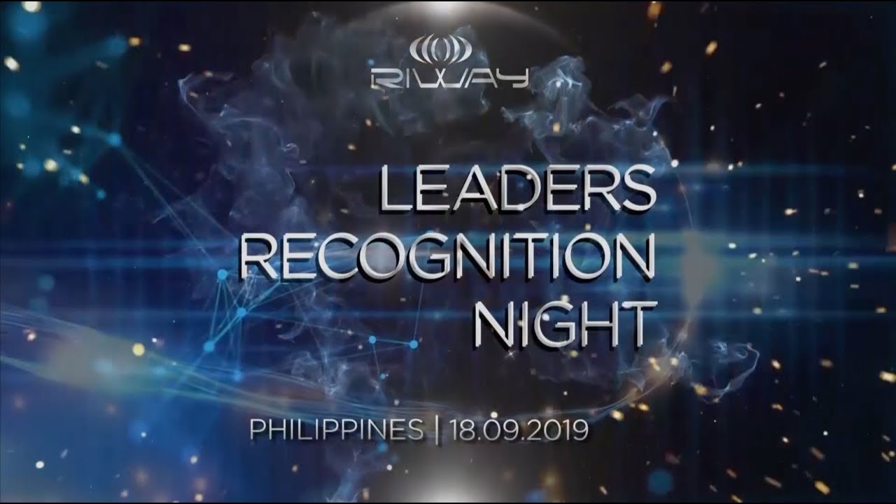 RIWAY 2019 3rd Quarter “Leaders Recognition Night” - Philippines - YouTube