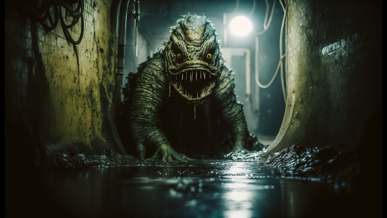 SEWER MONSTER RAMPAGE: Terrifying Creature Attacks Small Town - Brave ...