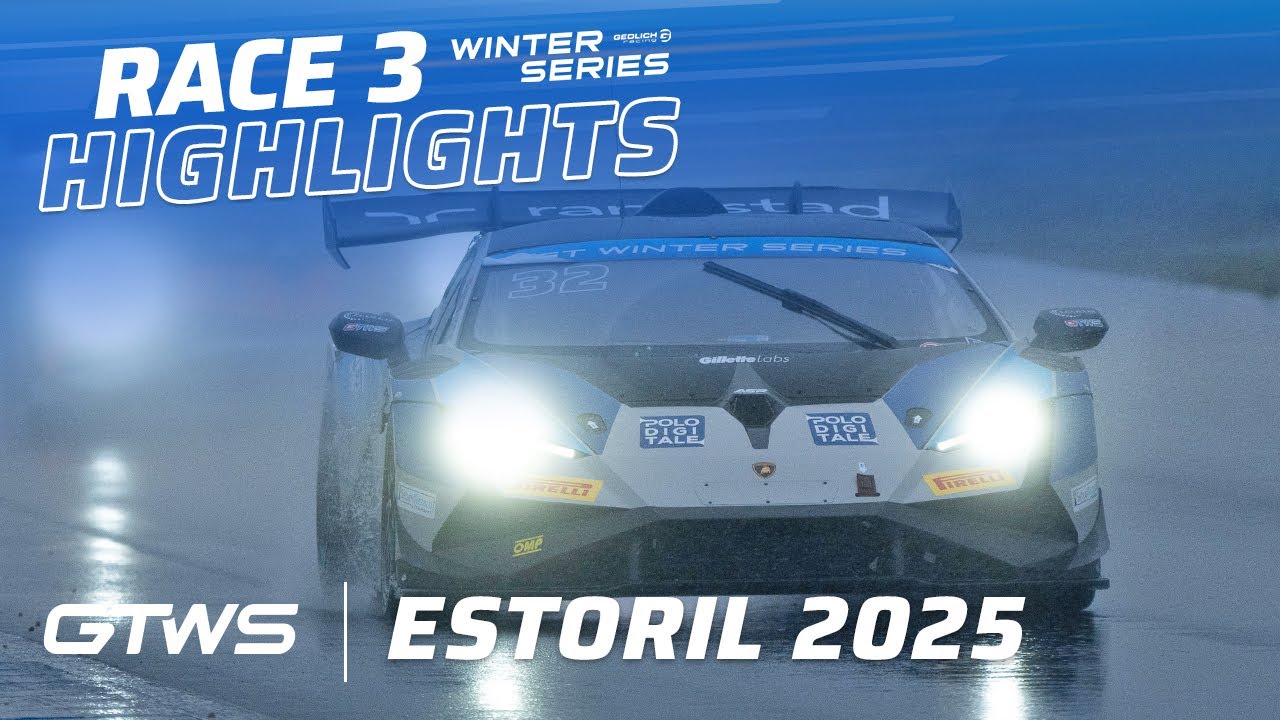 Race 3 Highlights | 2025 GT Winter Series - YouTube