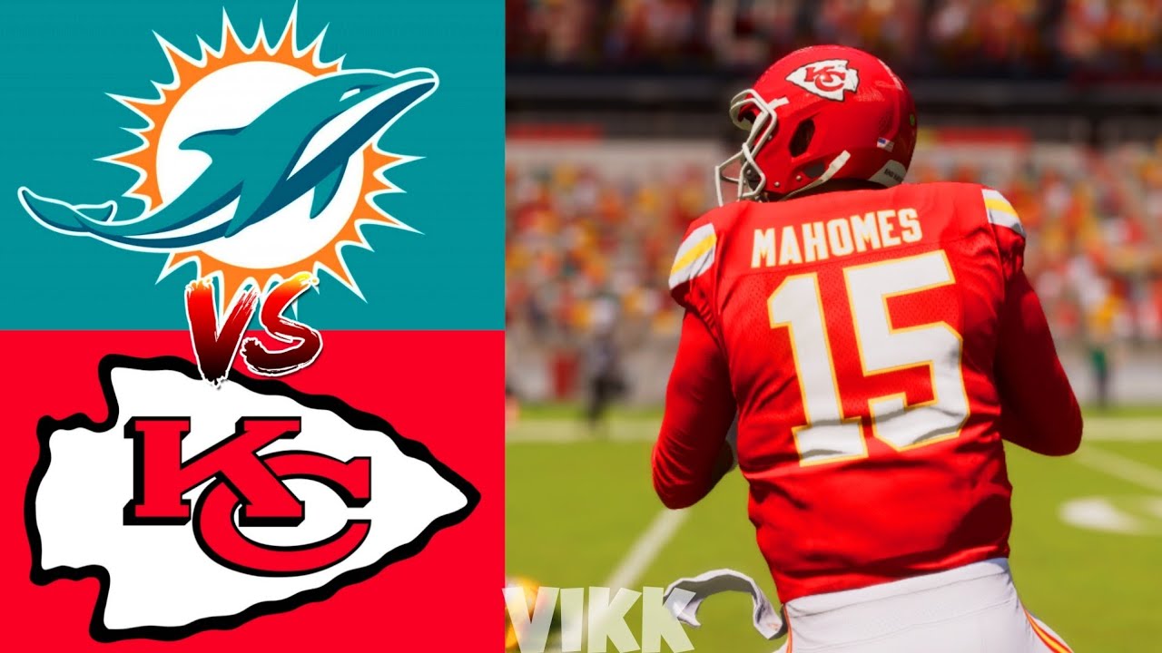 Dolphins vs Chiefs Week 9 Simulation (Madden 24 Exhibition) - YouTube