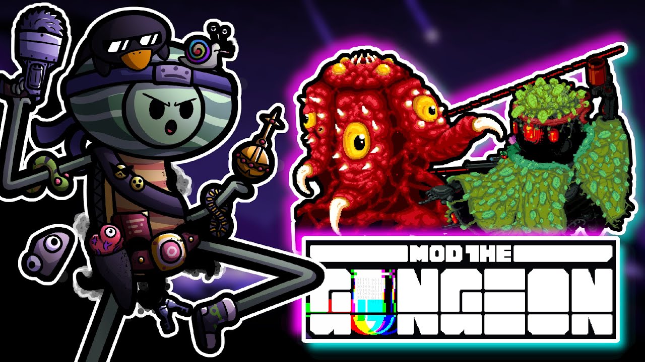 NEW EXPAND BOSSES! - Mega Modded Enter the Gungeon Mod - Part 147 - YouTube