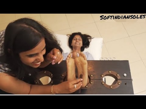 💕 Seema tickle her Sister Sheetal 😻 with home tools 👾 For full join telegram link in Bio 🙏