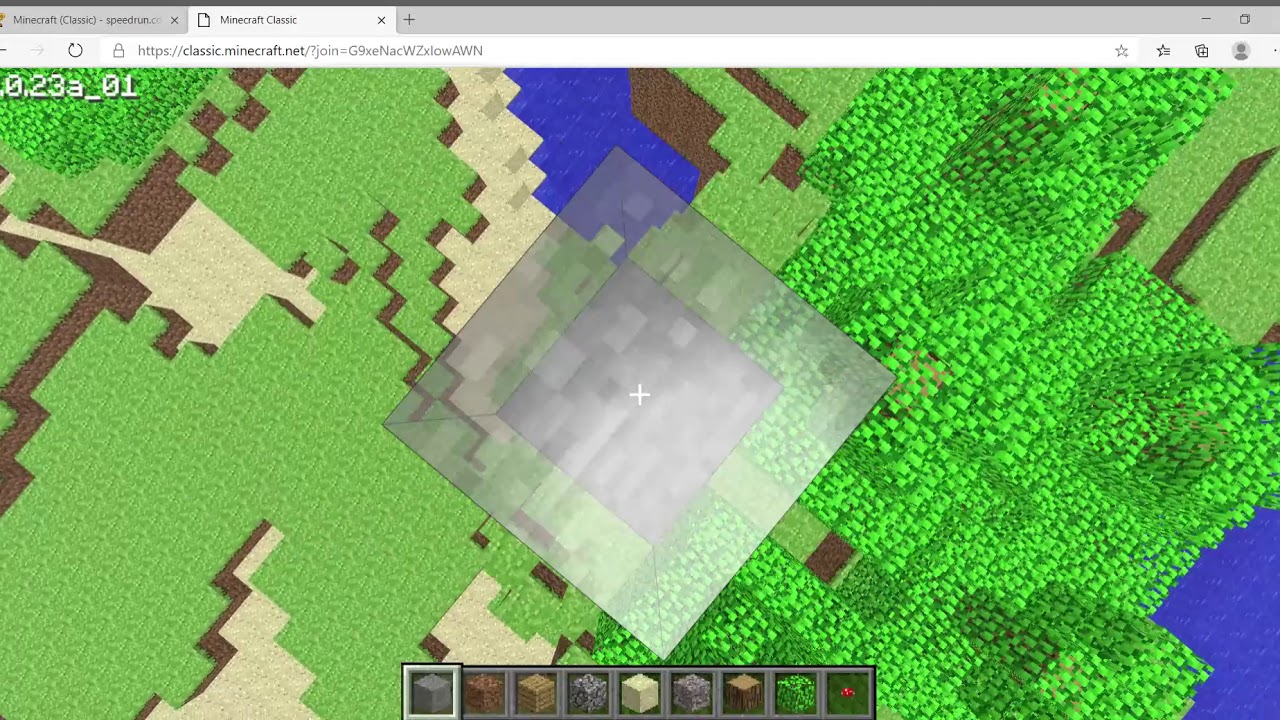 Minecraft (Classic) Build Limit In 12 Seconds - YouTube