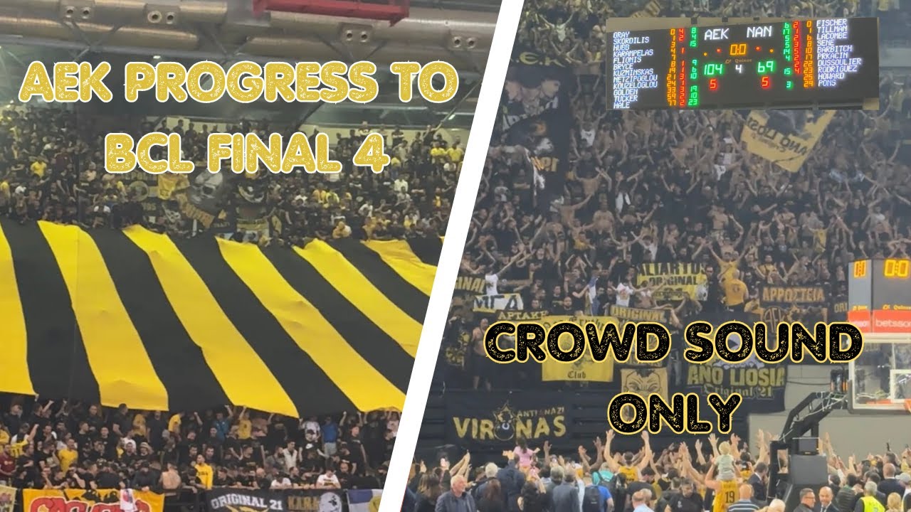Η ΑΕΚ ΚΕΡΔΙΣΕ ΤΗΝ NANTERRE ΚΑΙ ΠΗΓΕ ΣΤΟ FINAL 4 ΤΟΥ BCL #aek #aekbc # ...