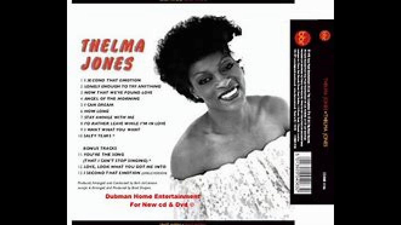 THELMA JONES-salty tears - YouTube