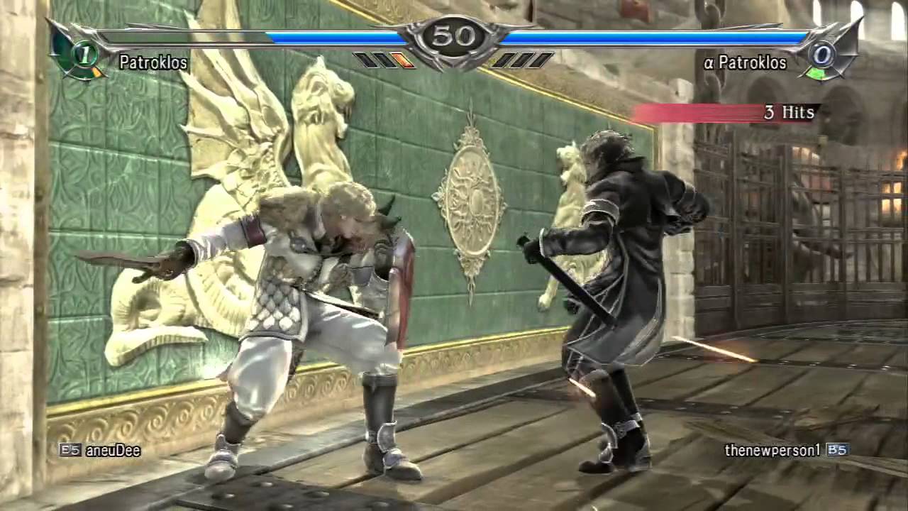 Alpha Patroklos vs Patroklos (aneuDee) [Soul Calibur V Player Match ...