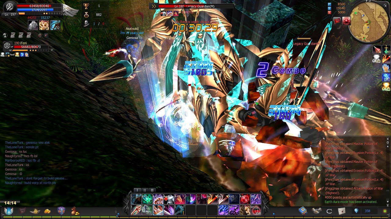 Cabal Online Force Blader Tg - YouTube