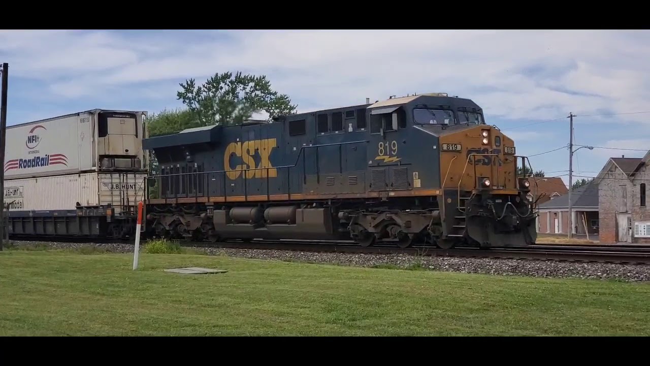 CSX, UP, and BNSF trains 6-7-20!! - YouTube