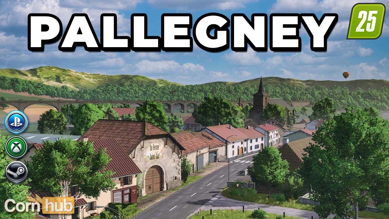 LS25 Maps - Pallegney - LS25 Mapvorstellung - YouTube