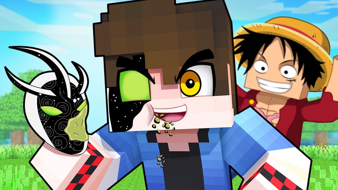 A FRUTA do ALIEN X no ONE PIECE MINECRAFT - YouTube