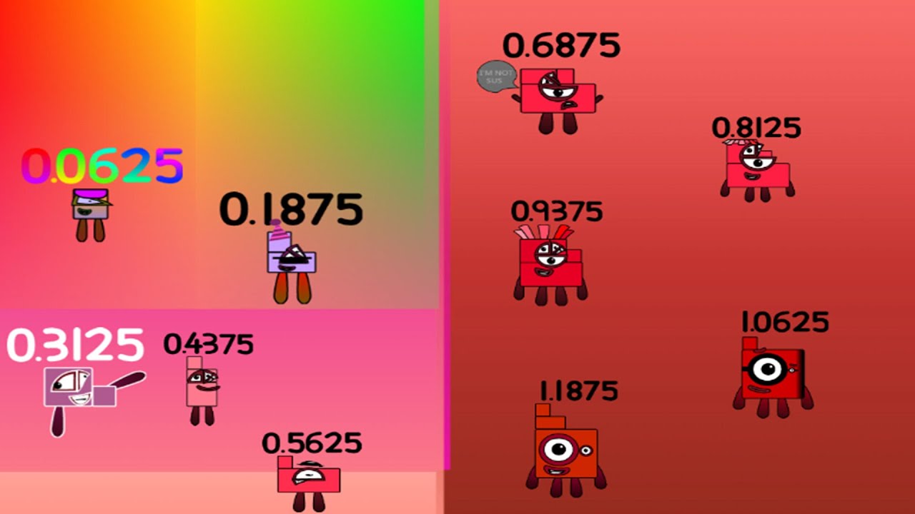 Numberblocks: Learn math Super Quarter Rectangle | Uncannyblocks Band ...