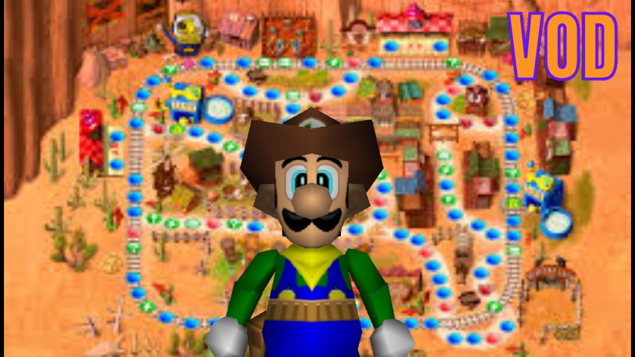 Mario Party Monday - Western Land: 24 Hour Streamtacular! - Path To 50 ...