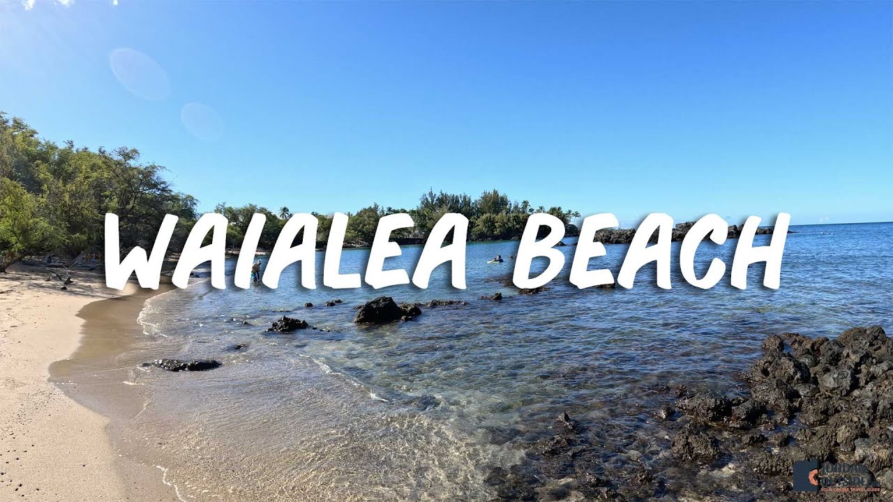 Waialea Beach on the Big Island of Hawaii (Great Snorkeling) - YouTube