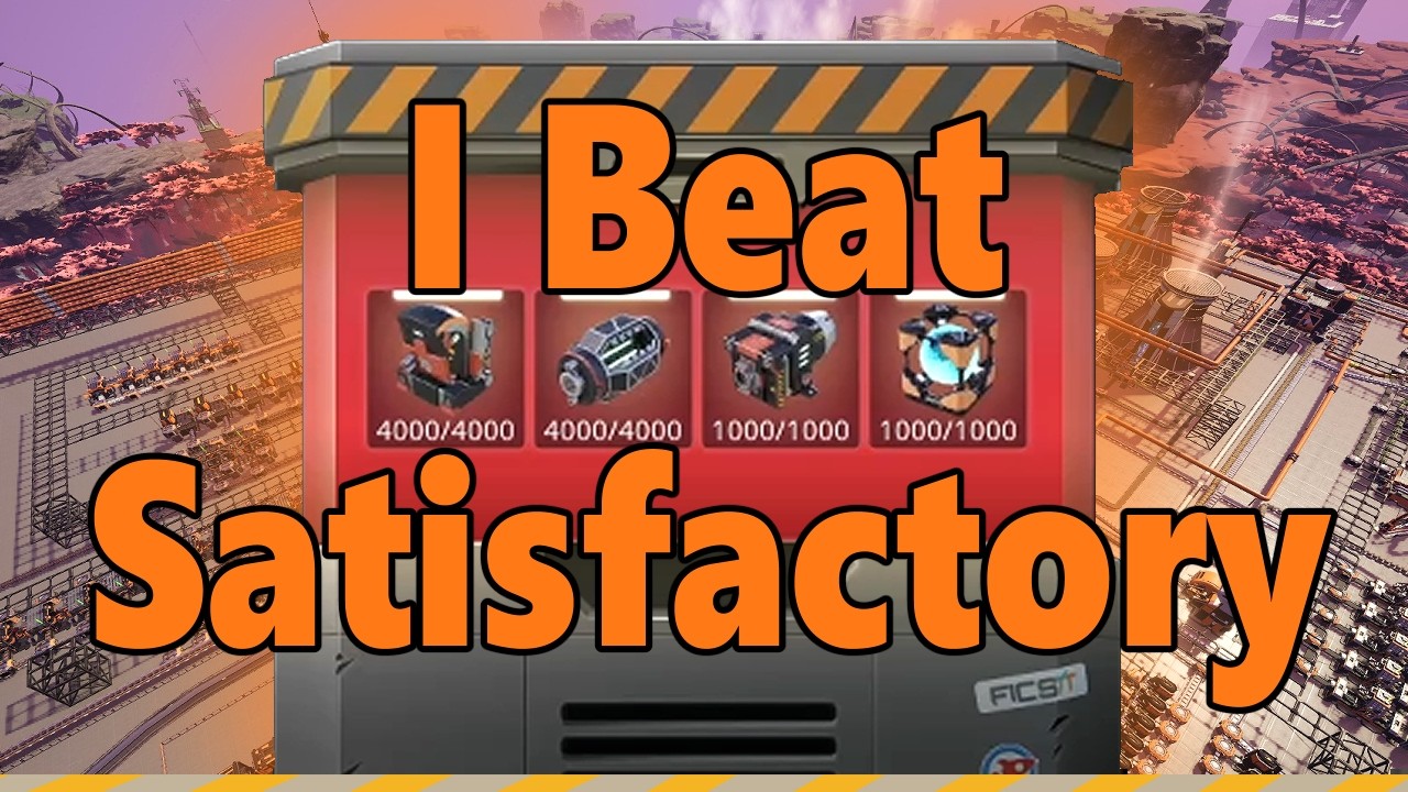 Phase 4 Complete - Satisfactory Early Access Finale - YouTube