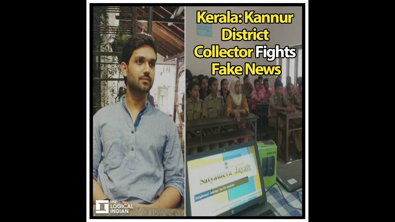 District Collector Of Kannur Fights Fake News By Educating Children In ...