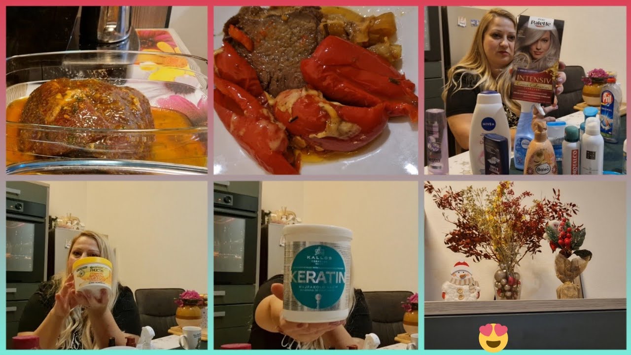 Teleci But u sočnoj marinadi/Sta koristim za kosu/Potroseni proizvodi ...