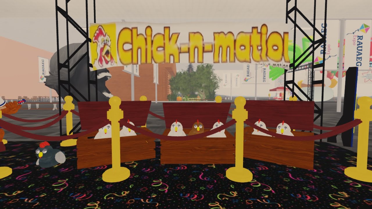 ROBLOX Chick-N-Mation Singing Chicken Show - This Old Hen - RAUAEG Expo ...