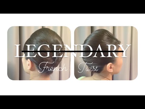 SQ FAST & EASY French Twist Tutorial along with useful tips!!!!! | JANICETSC27