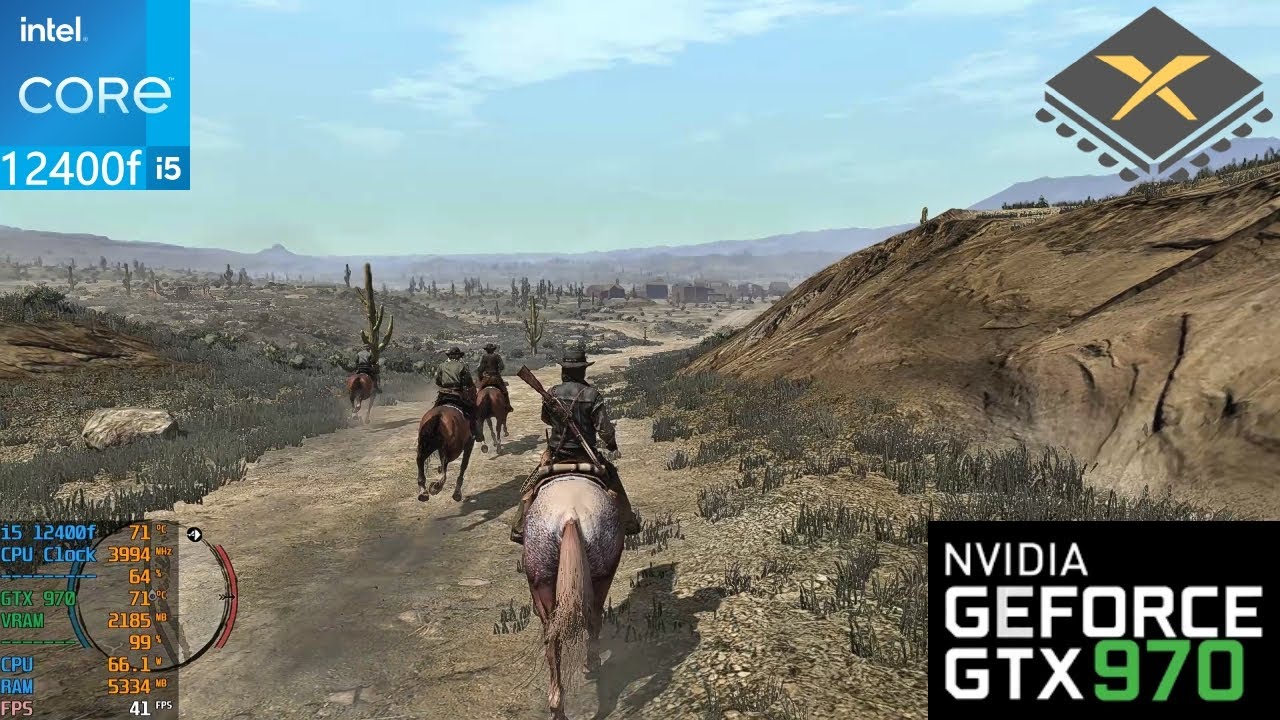 Xenia Canary Red Dead Redemption 1 on Intel Core i5 12400f GTX 970 Xbox ...