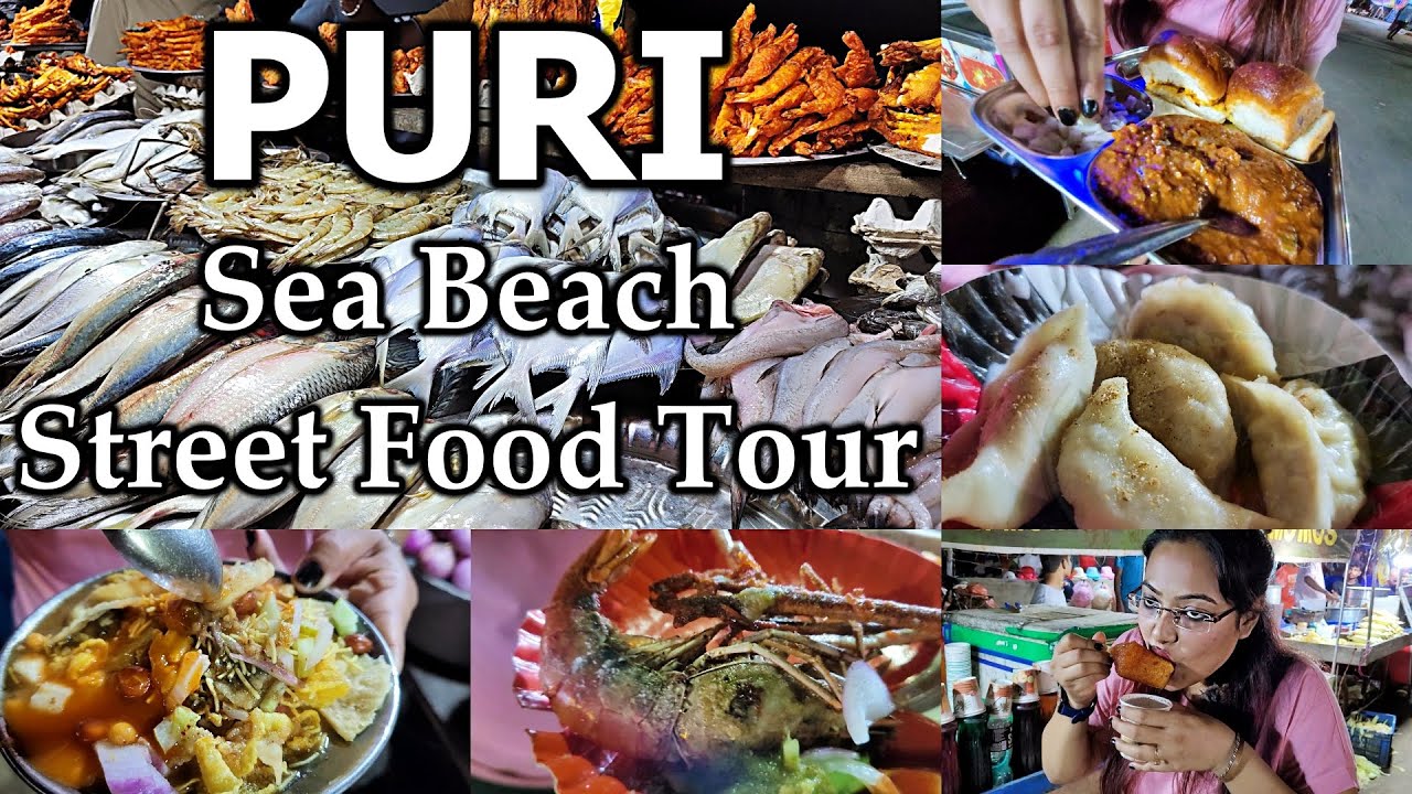 Puri Sea Beach Food | Puri Street Food Tour | Puri Sea Food | Puri Tour ...