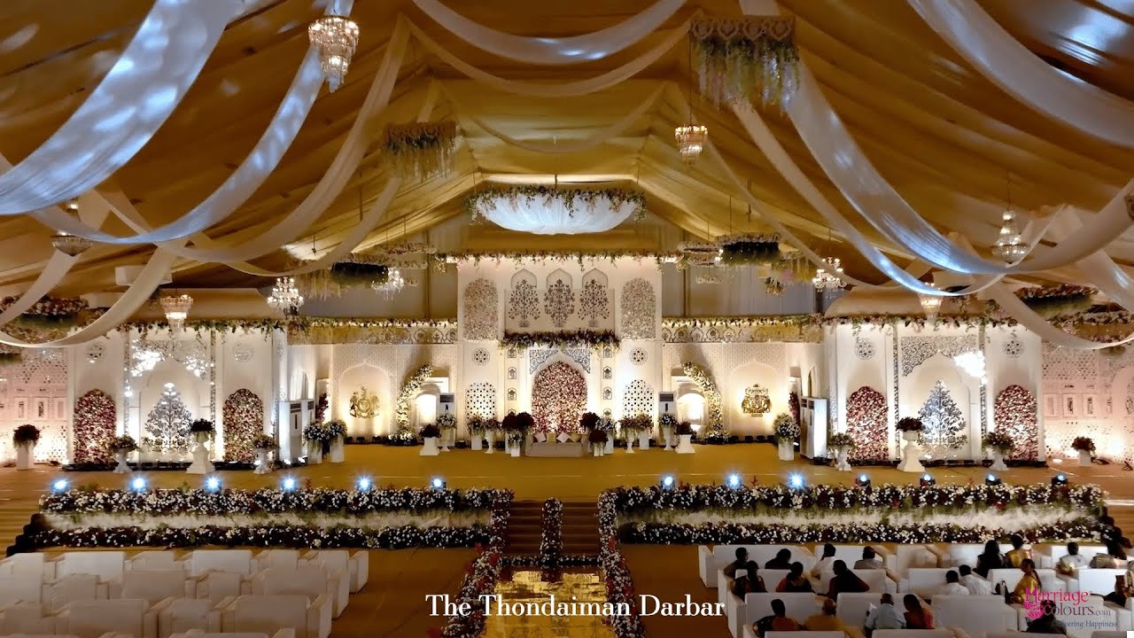 Royal Reception Decor | The Thondaiman Darbar, Pudukkottai | Open ...