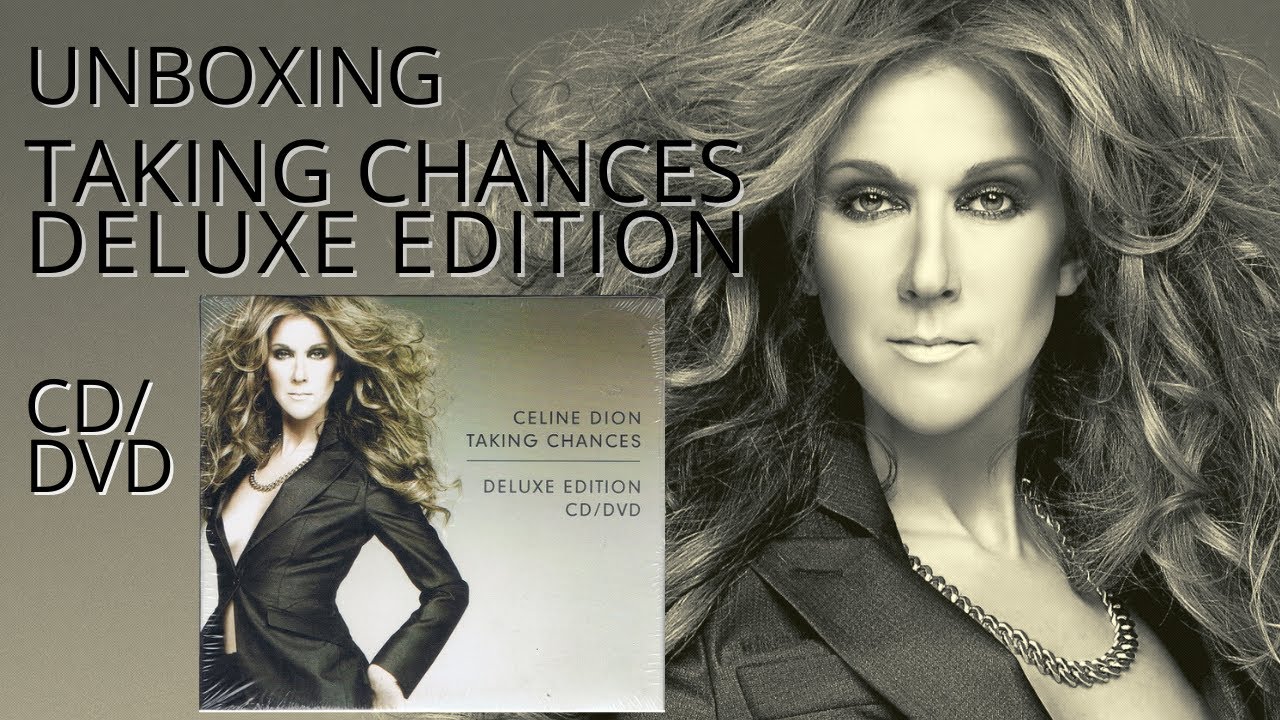 Celine Dion Taking Chances Deluxe Edition CD/DVD - Unboxing - YouTube