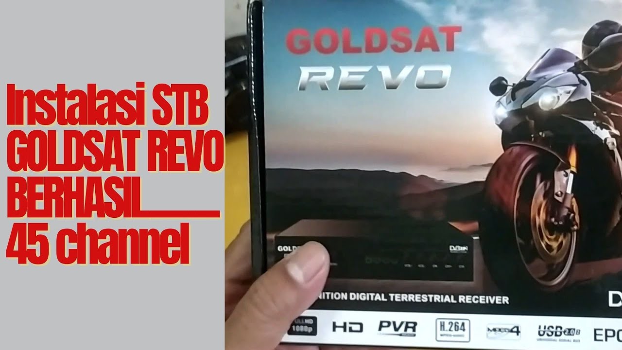STB Goldsat REVO - YouTube