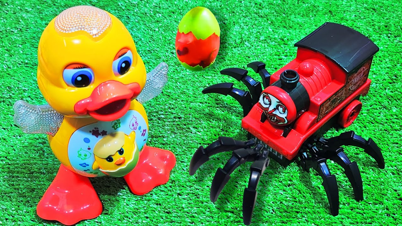 Unboxing Multi-Legged Monster Ship, Monster Train, Dancer Duck, Funny ...