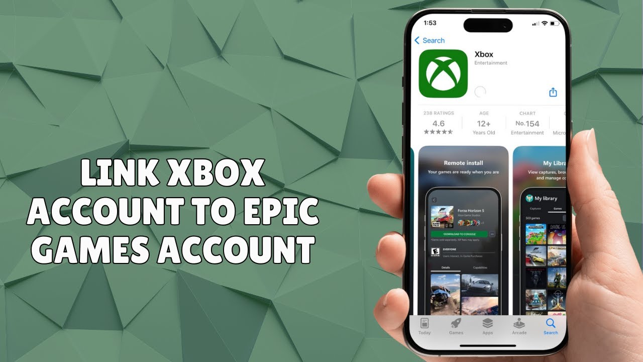 How to Link Xbox Account to Epic Games Account - YouTube