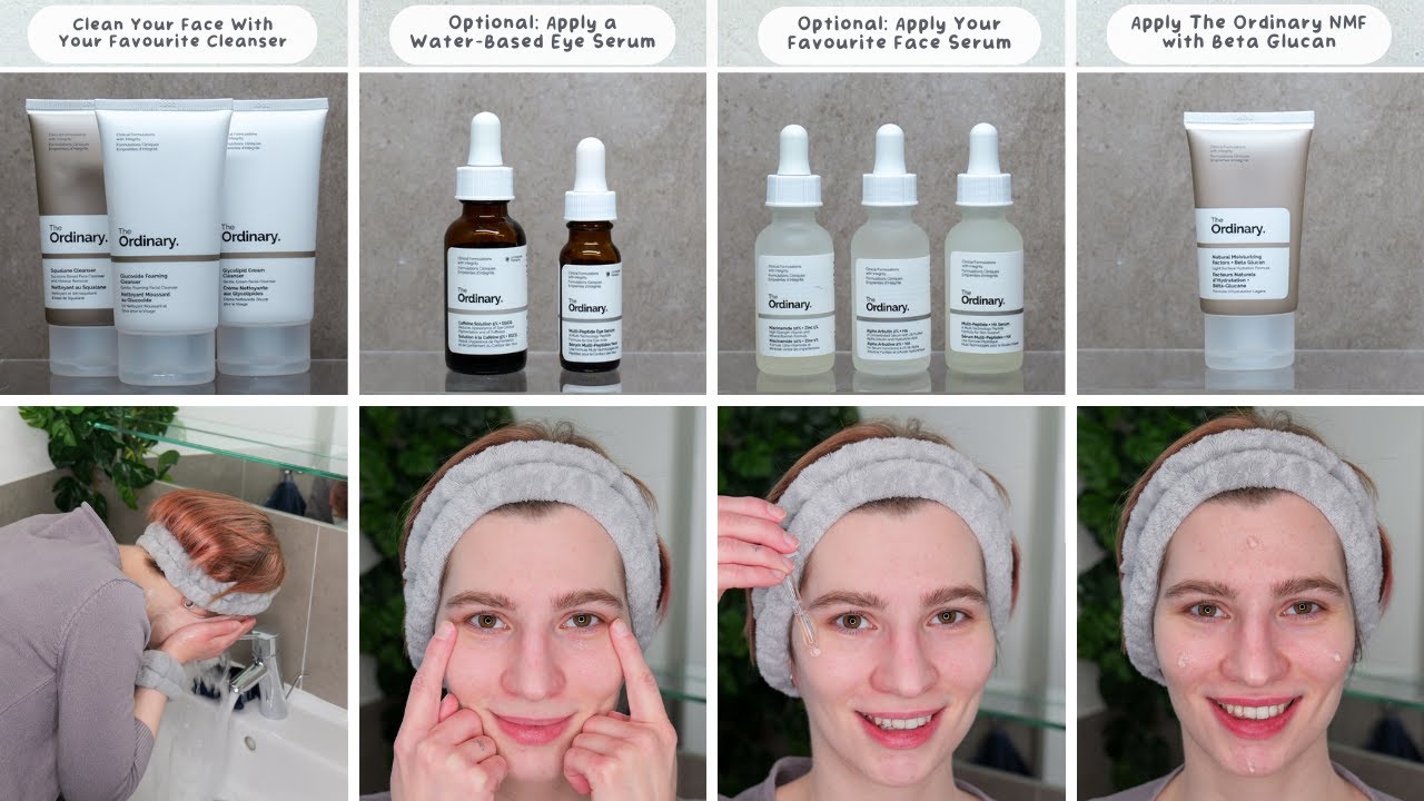 How to use The Ordinary Natural Moisturizing Factors + Beta Glucan - YouTube