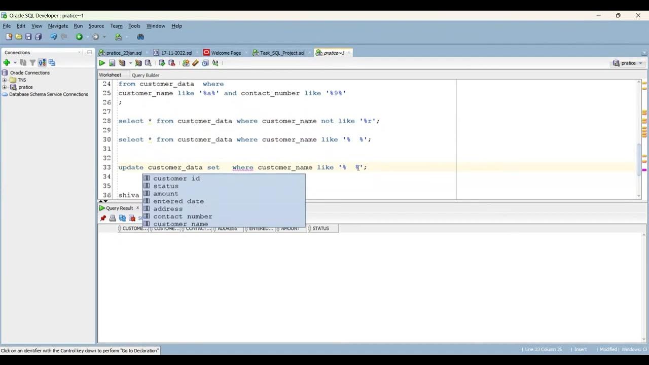 SQL task on data fetching - YouTube