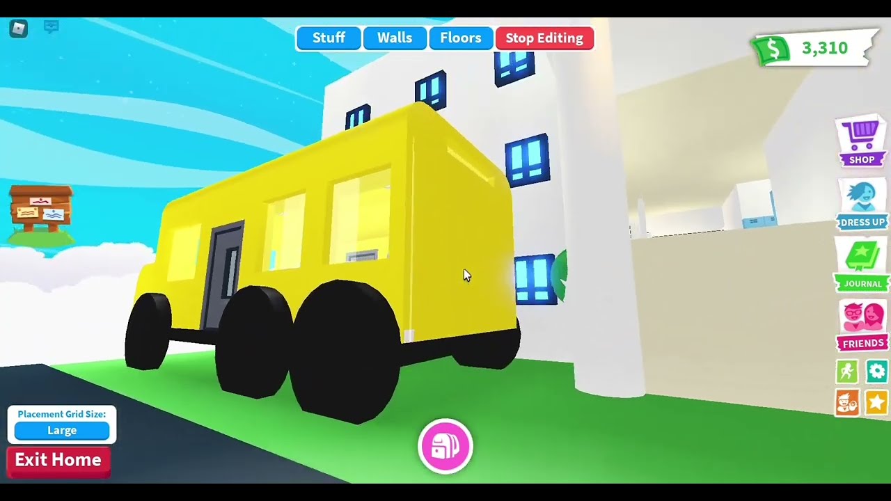 School build tour | Roblox Adopt me - YouTube