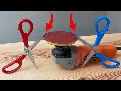 5 Dakikada Jilet Gibi Keskin Makas Bileme Tekniği!