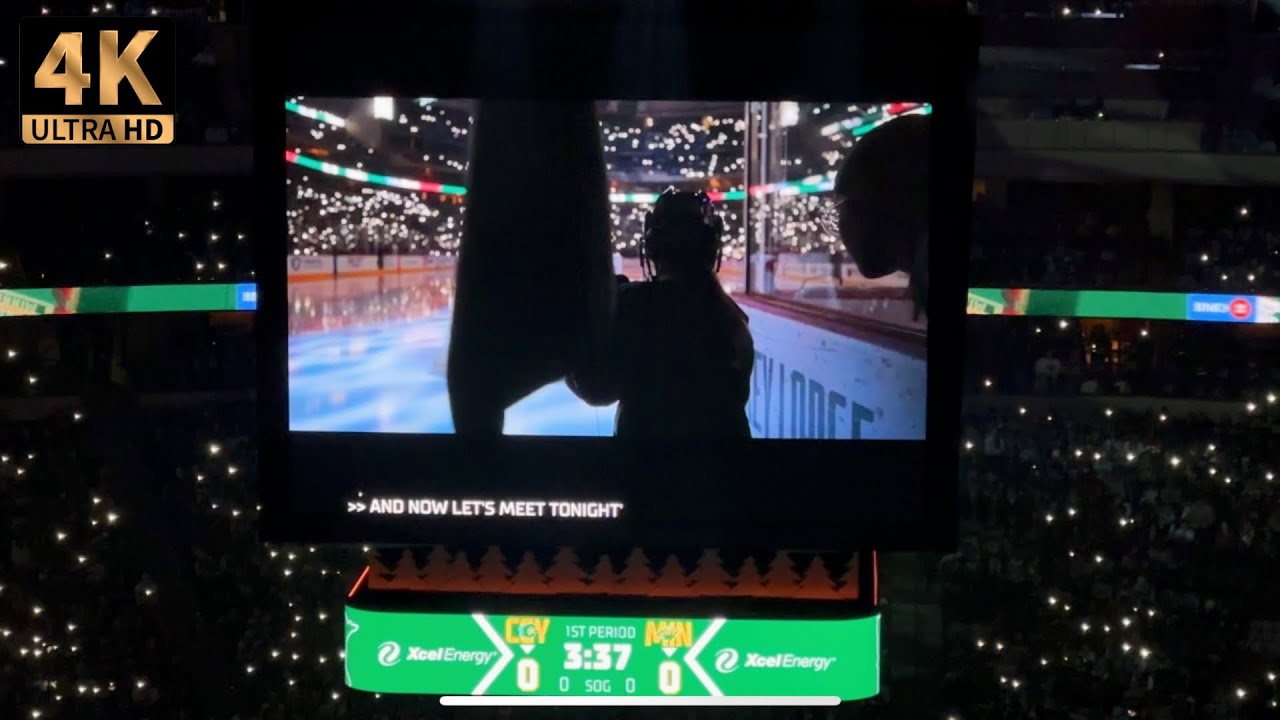 Minnesota Wild Intro Presentation (1/25/25) [4K] - YouTube