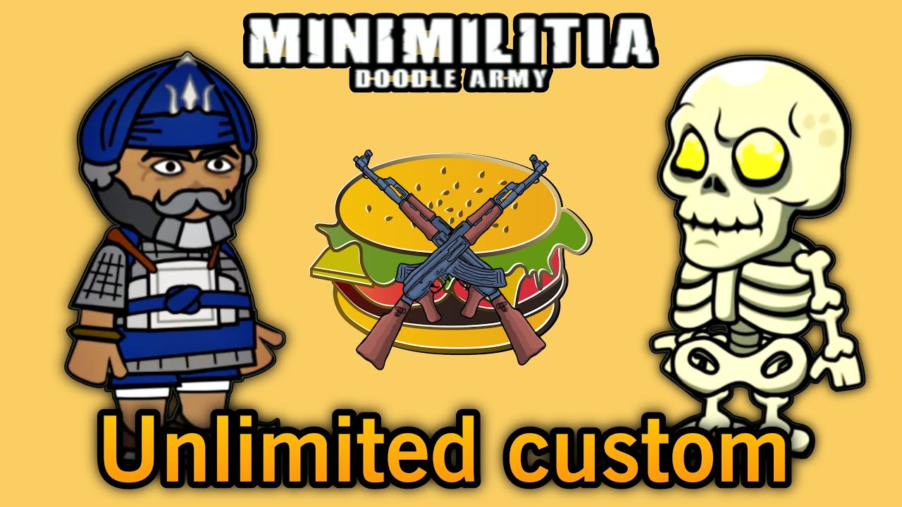 MINI MILITIA LIVE | | MM IS BACK ️🤩 | | UNLIMITED CUSTOM | | ROAD TO 2 ...