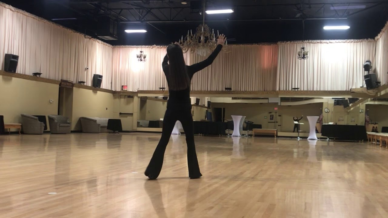 How to Dance an Outside Swivel in Tango - YouTube