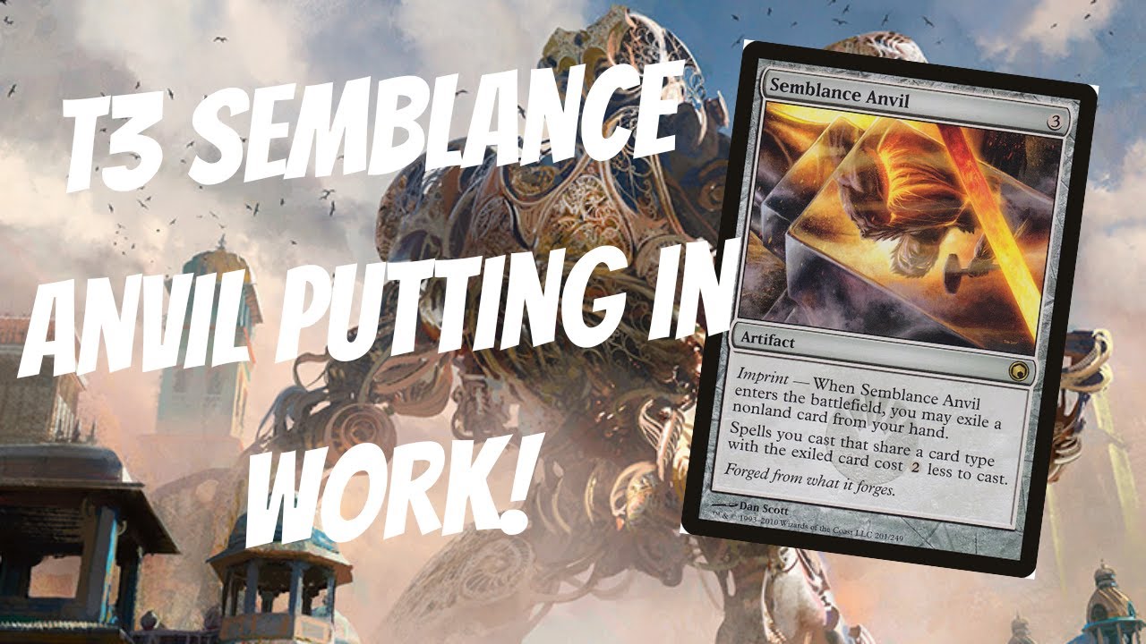 [Modern MTG] Budget Semblance Anvil Still Works! - YouTube