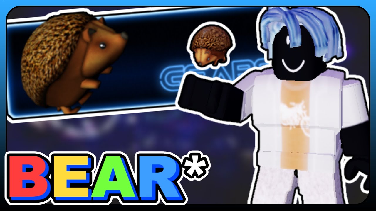 How To Get The "Hedgehog Friend" Gear | Roblox BEAR* - YouTube
