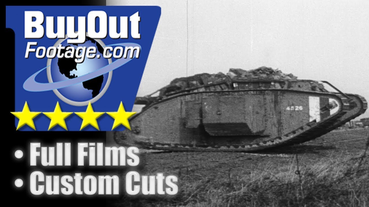 WWI Tank Activities AEF France 1918 - Reel 3 - YouTube