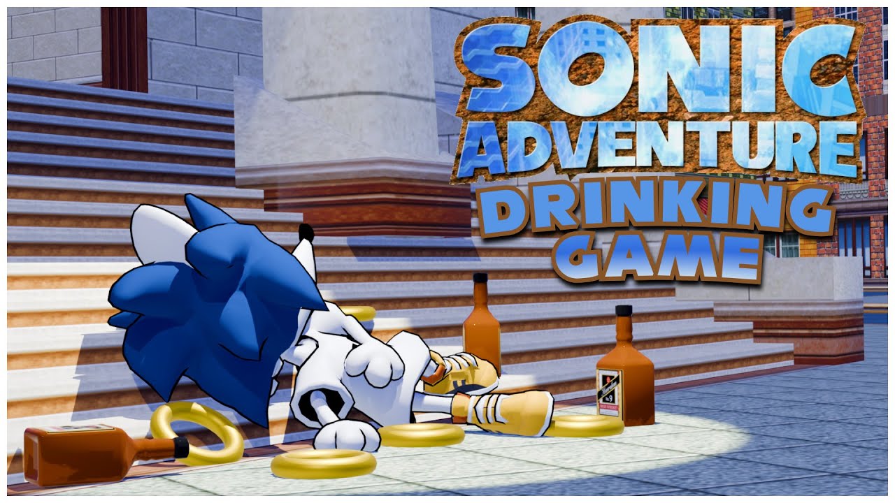 Gotta Drink Fast! - Sonic Adventure Drinking Game - YouTube