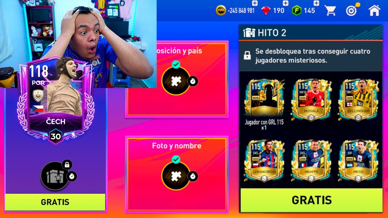 🎁 RECIBE *Gratis* UTOTS DE 115 GRL en FIFA MOBILE *Haaland, Messi ...