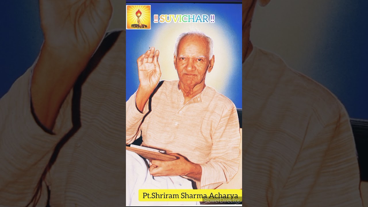 🌻SUVICHAR 🌻 Quotes!! Gaytri pariwar !! AWGP Quotes! AWGP videos! Pandit ...