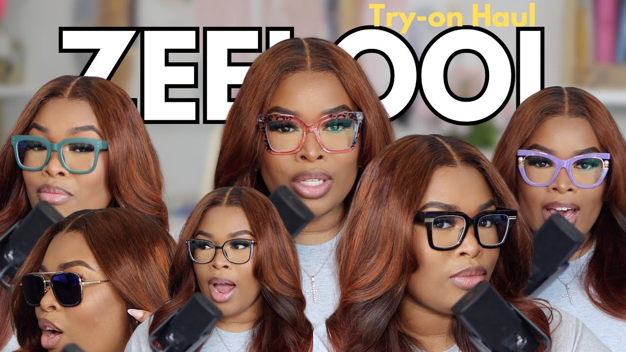 Zeelool Glasses Haul & Review - YouTube