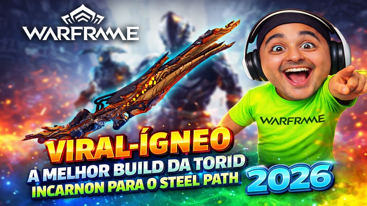 🇧🇷[2026] WARFRAME | BUILD TORID INCARNON | DANO VIRAL ÍGNEO ABSURDO ...