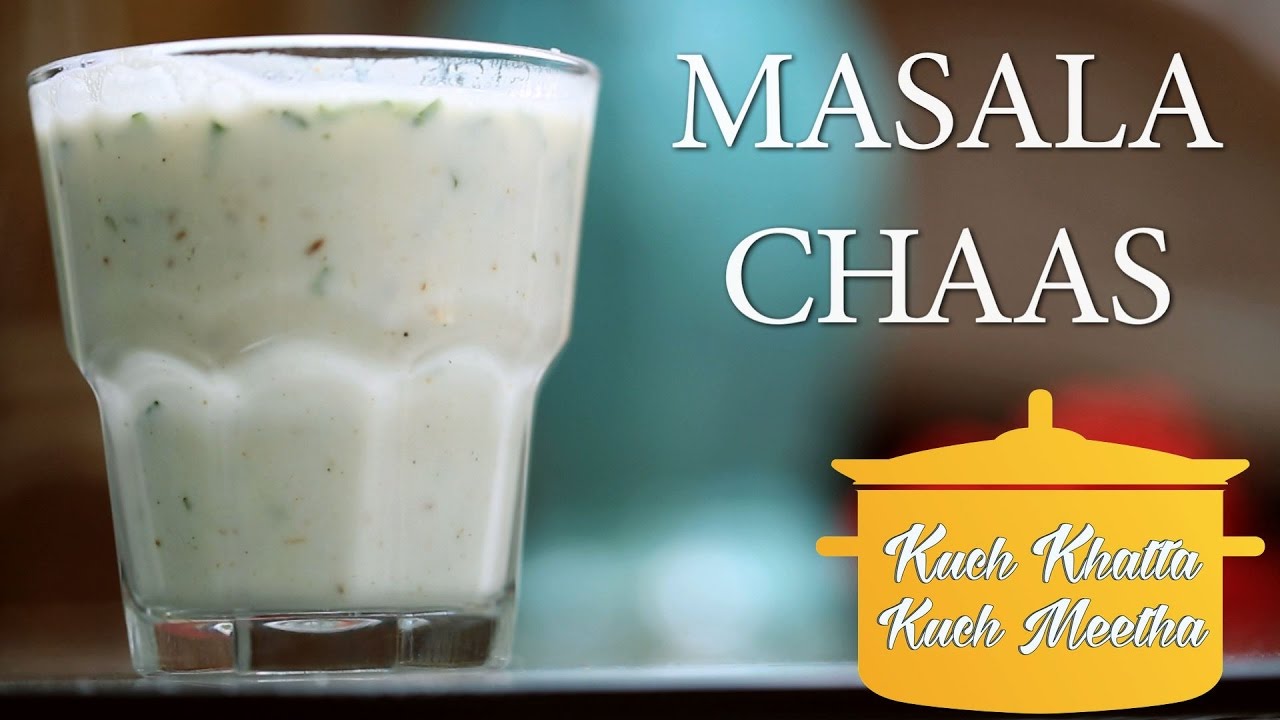 How To Make Tasty Masala Chaas (Buttermilk)|| मसाला चास || Neha Mathur ...