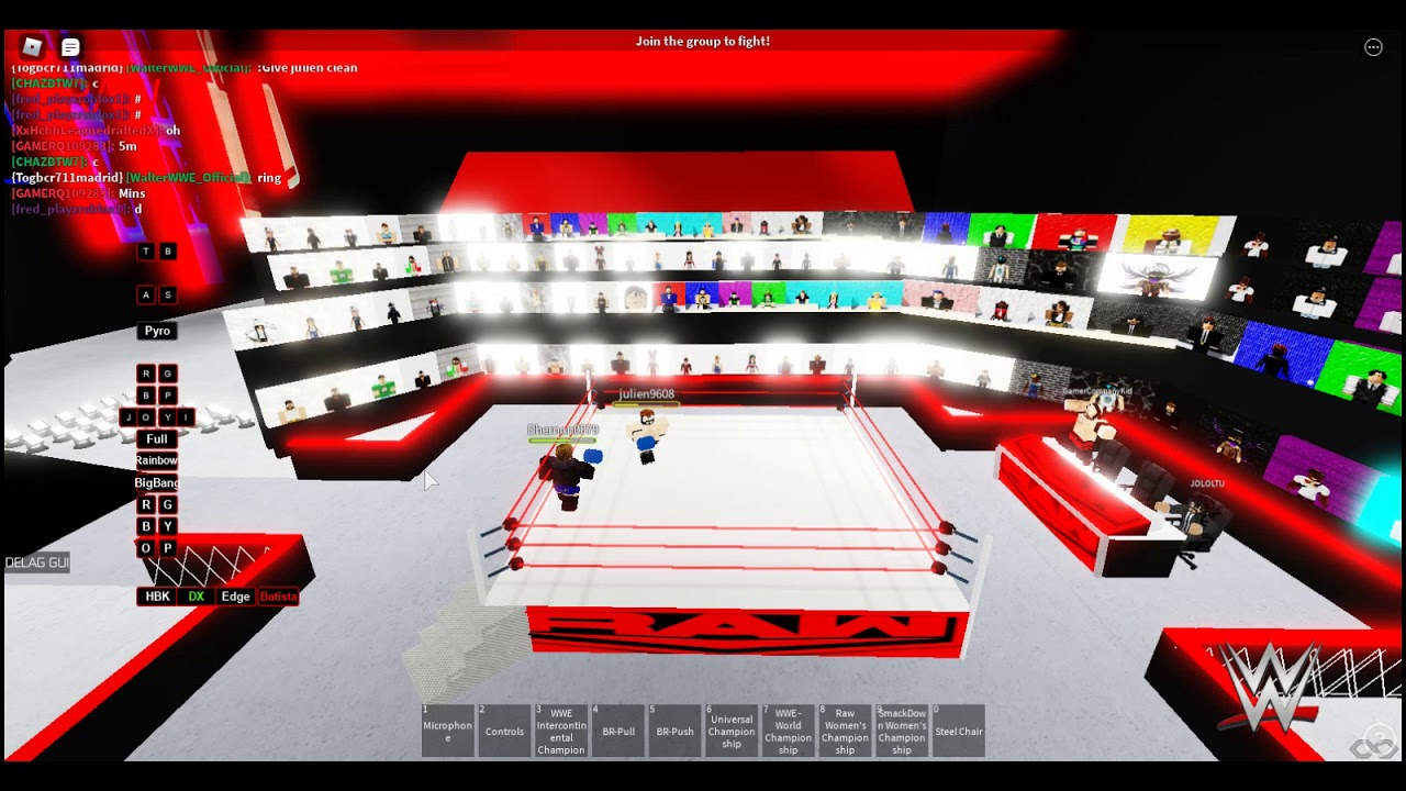 ROBLOX WWE WRESTLING RAW! Jordan Devlin VS Robert Roode (Jan 11) - YouTube